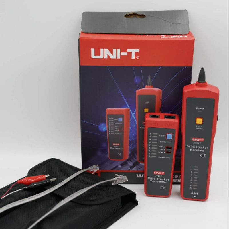 UNI-T UT682 Wire Tracker; สายโทรศัพท์ / สายเคเบิลเครือข่าย | Shopee ...