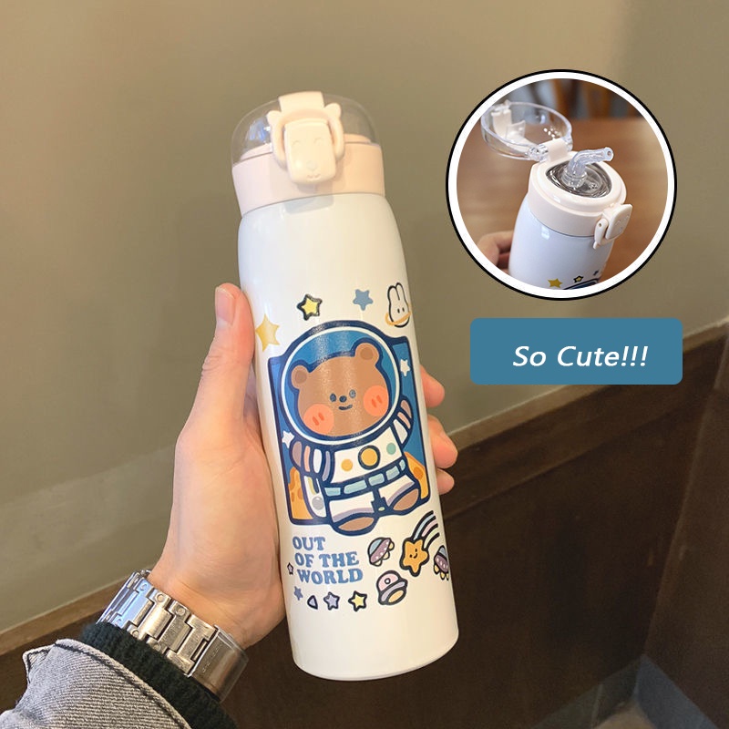 🏷️กระติกเก็บความร้อน💕 วัสดุสแตนเลส 304 กระติกน้ำ กระบอกน้ำ กระติกน้ำร้อน-เย็น สแตนเลสขนาด350 ml ...