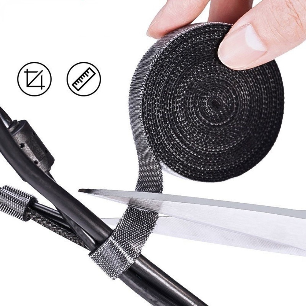 Velcro cable tie, data cable tie | Shopee Thailand