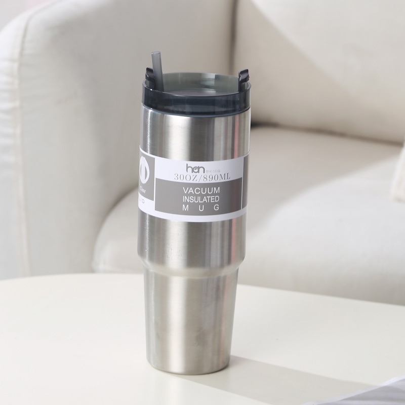 HAN แก้วเก็บความเย็น 30oz 890ml สแตนเลสแท้ รับประกันไอน้ำไม่เกาะแก้ว ขนาด 30ออนซ์ พร้อมส่งจากไทย ...