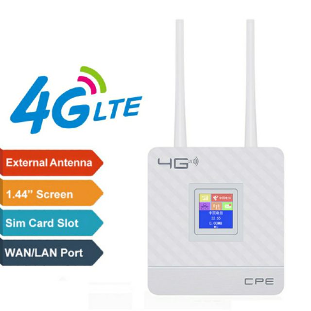 (*ส่งจากไทย*) 4G LTE router แบบพกพา สามารถใช้ไฟ 220V และ 12V (micro USB ...