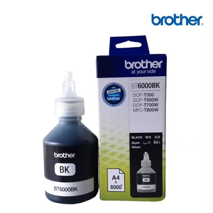 BROTHER BTD60BK , BT6000BK , BT5000CMY หมึก Inkjet ของแท้ 100% เลือกสี ...