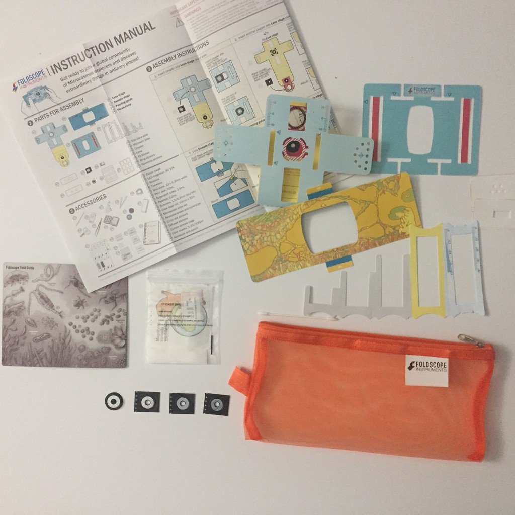 Foldscope กล้องจุลทรรศน์พับได้ [รับประกันของแท้] | Shopee Thailand