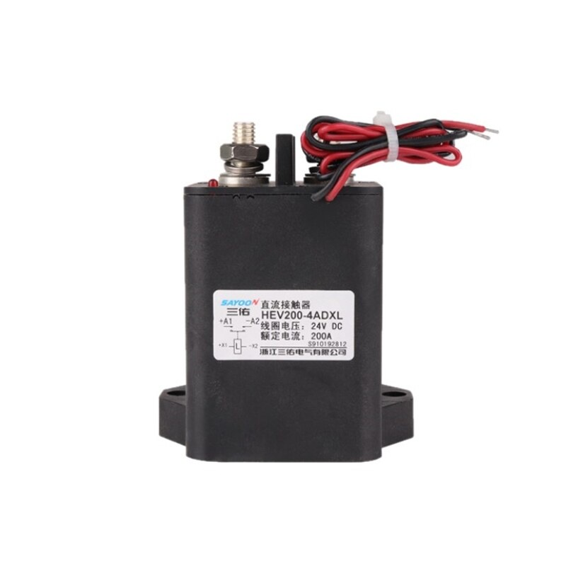 High 450V 200A DC Contactor Power Relay HEV200 4ADXL for Electric ...