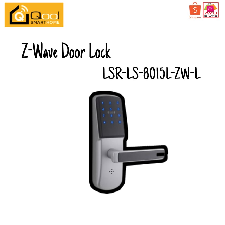Smart Home Z-Wave Door Lock รุ่น LSR-LS-8015-ZW-L | Shopee Thailand