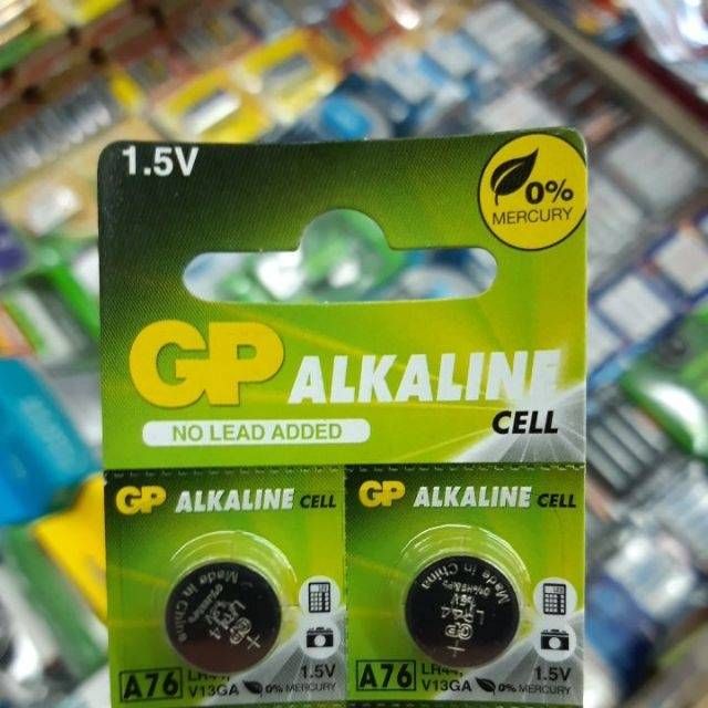 (จำนวน2ก้อน) ถ่านกระดุม GP LR44(A76, AG13) 1.5V ของใหม่ ของแท้บริษัท | Shopee Thailand