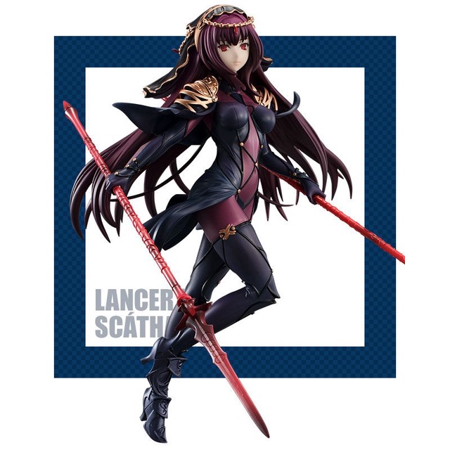 Figure ฟิกเกอร์ แท้ มือ2 Furyu Fate/Grand Order : Scathach Lancer Third ...