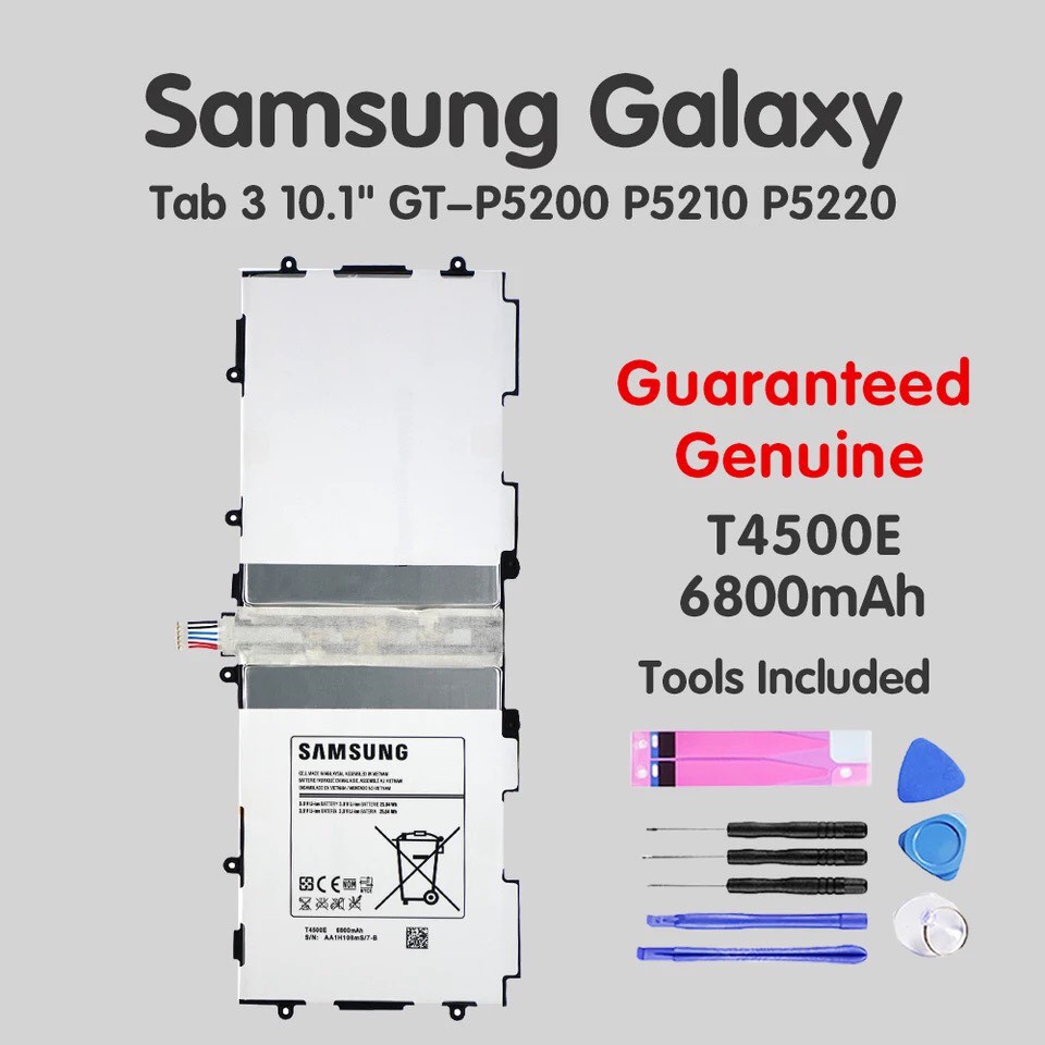 แบตเตอรี่ แท้ Samsung Galaxy Tab 3 10.1 GT-P5210 P5200 P5220 P5213 ...
