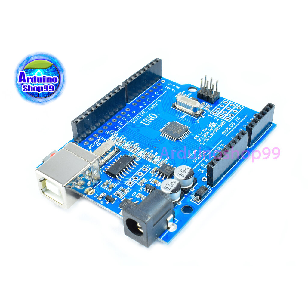 UNO R3 ATmega328P Development Board for Package SMD + ก้างปลา | Shopee ...