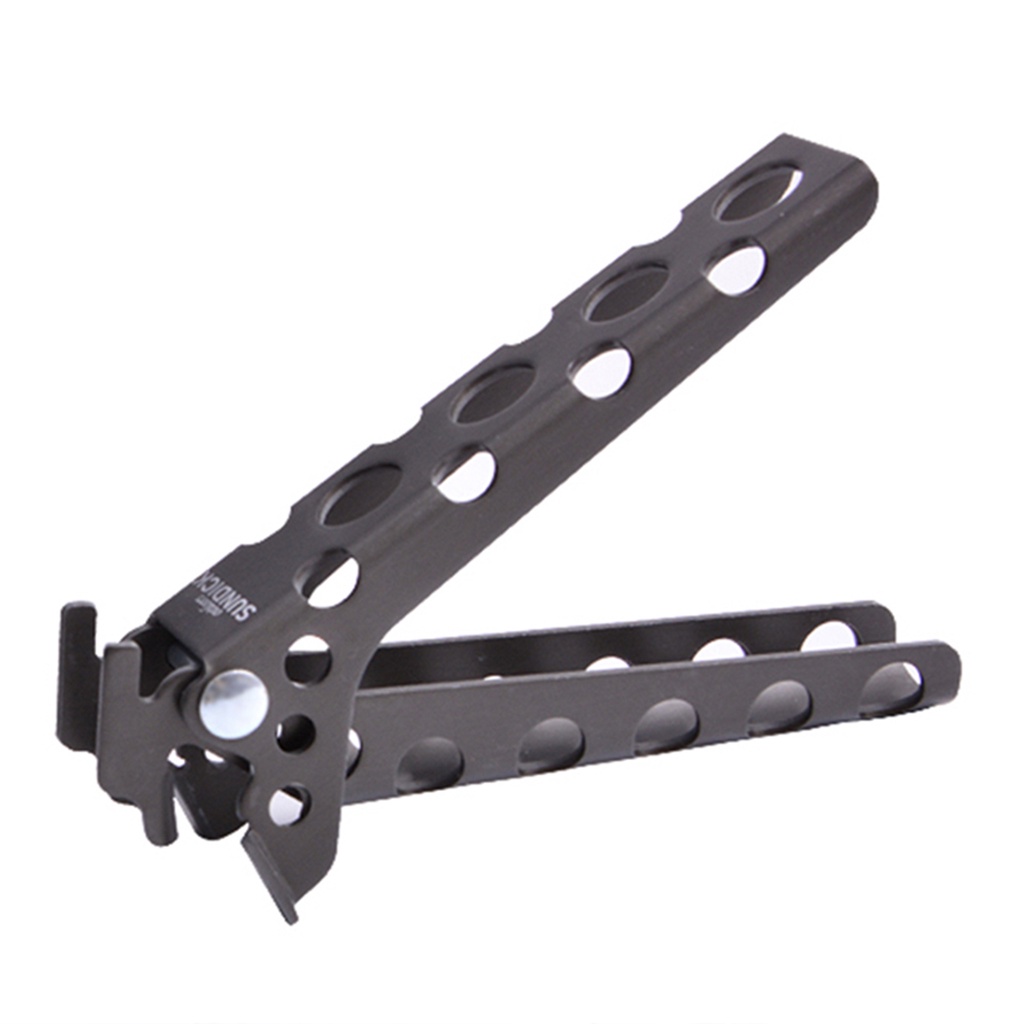 อลูมิเนียม Pan Gripper Pot Carrier Pot Lifter คลิปทำอาหารตั้งแคมป์ ...