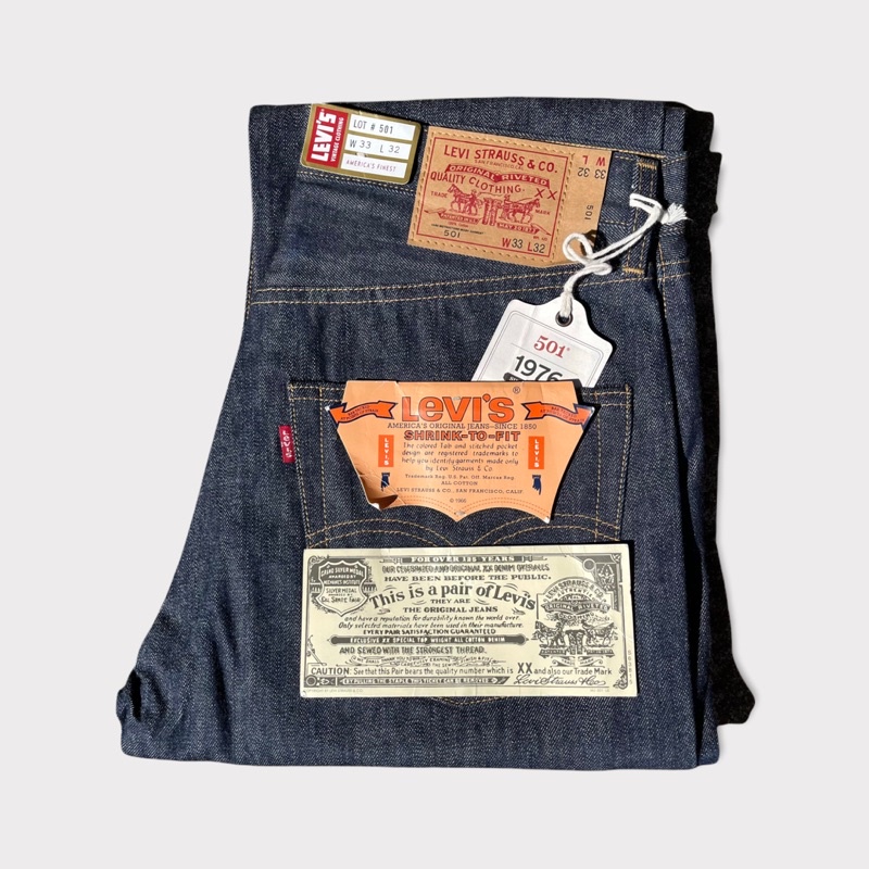 Levi's LVC 1976 Made in USA | Shopee Thailand