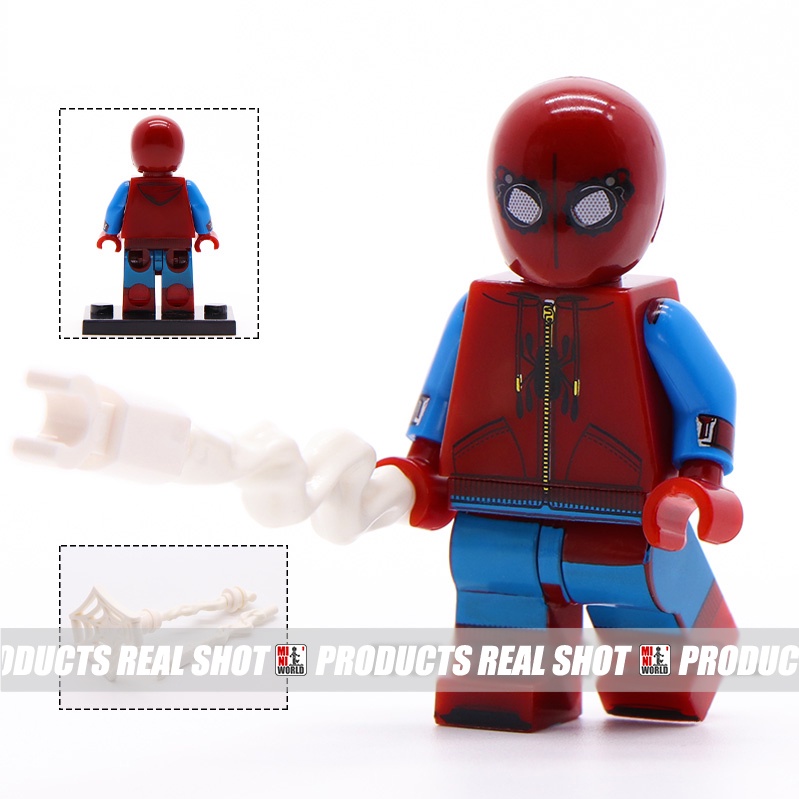 ฟิกเกอร์ Spider Man Mysterio Quentin Beck Marvel Super Heros ขนาดเล็ก ...