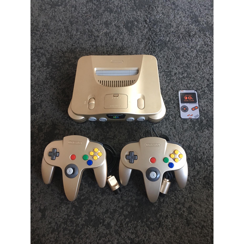 Nintendo N64 Limitted Edition Gold /Japan | Shopee Thailand