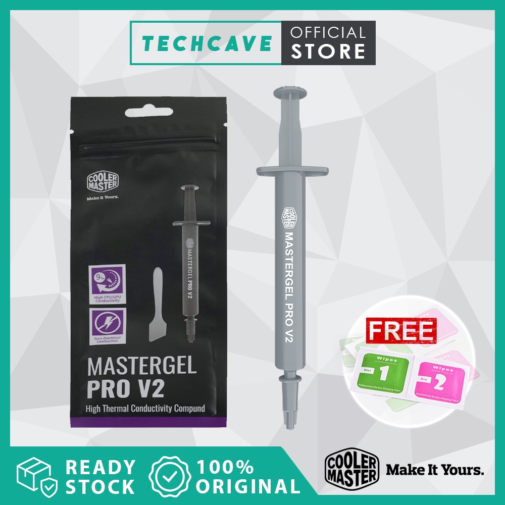 Cooler Master Mastergel Pro V2 Thermal Paste Compound Grease - MGY-ZOSG ...