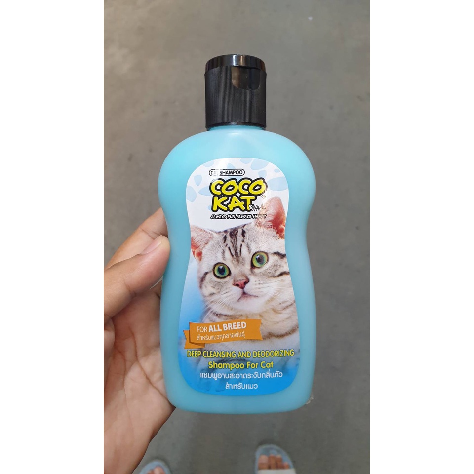 coco kat โคโคแคท แชมพูแมว แชมพูอาบน้ำแมว สูตรลูกแมว สูตรระงับกลิ่น อาบ ...