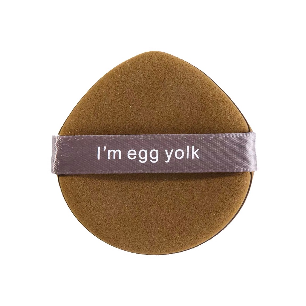 Im ไข่แดง Foundation Puff Makeup Cushion Sponge Beauty Blender Egg Yolk ...