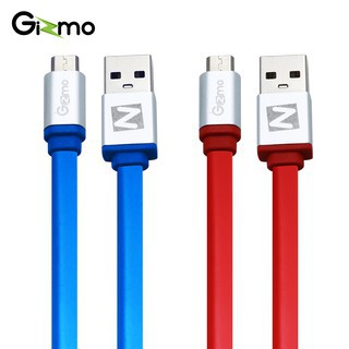 Gizmo Cable Micro สายชาร์จโทรศัพท์ สายแบน รุ่น GU-006 1000mm | Shopee ...