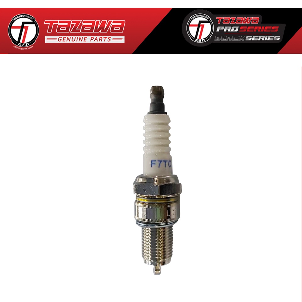 หัวเทียน (PLUG, SPARK F7TC) TAZAWA Pro/Black | Shopee Thailand