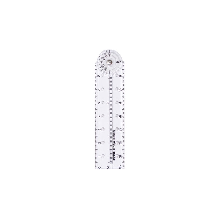 MIDORI MULTI RULER CLEAR ไม้บรรทัดอลูมิเนียม | Shopee Thailand
