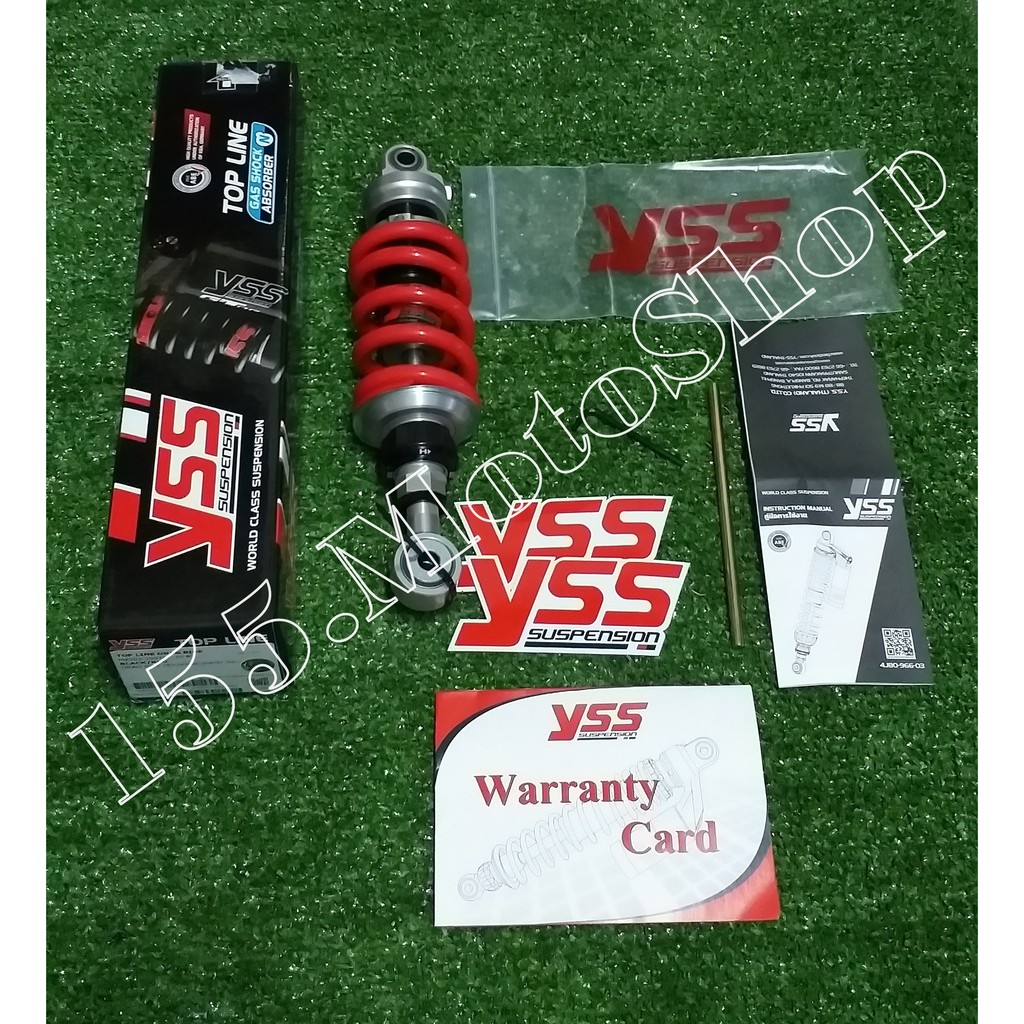 โช๊คหลัง YSS TOP DRAG BIKE แท้ Honda Dash125-Sonic125 ขนาดความยาว 255 ...