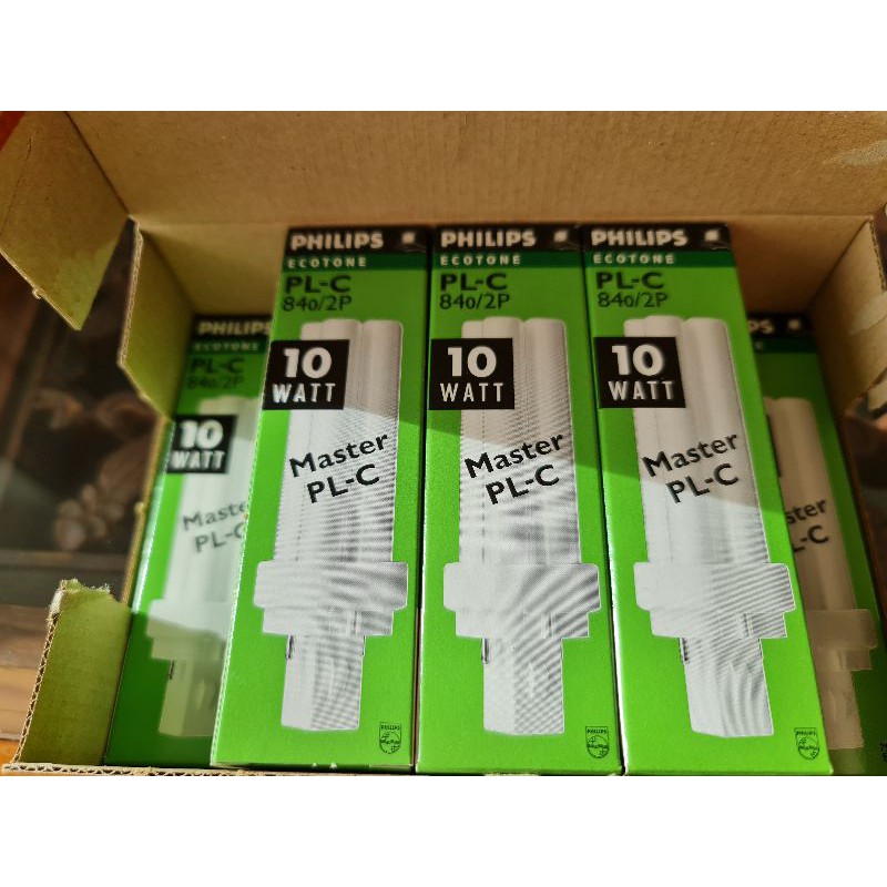 หลอดไฟ Philips Ecotone PL-C 10w/840/2P HK | Shopee Thailand