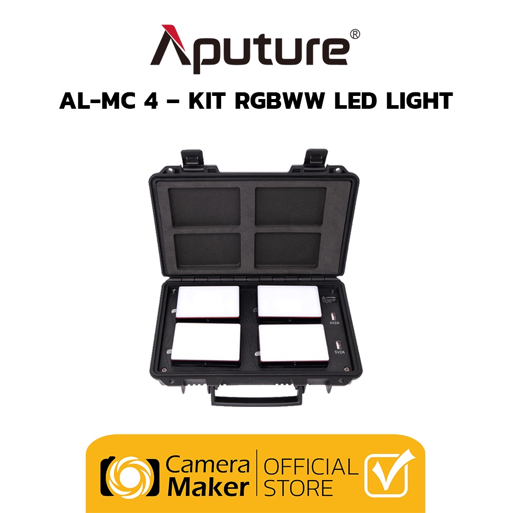 Pre - Order : Aputure AL-MC 4 Kit RGBWW LED Light ไฟ แบบพกพา เปลี่ยนสี ...