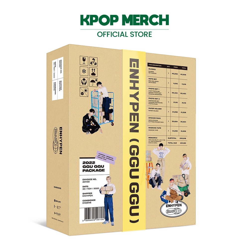 ENHYPEN - 2022 GGU GGU Package | Shopee Thailand