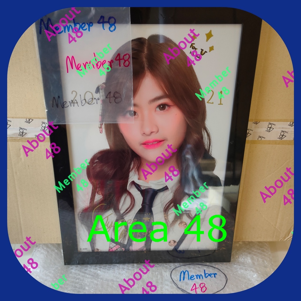 [ UR Signed Poster A3 ] จีจี้ BNK48 ชุดเธียเตอร์ โปสเตอร์ A3 พร้อมลายเซ็น ปีใหม่ 2021 Gygee Bnk ...