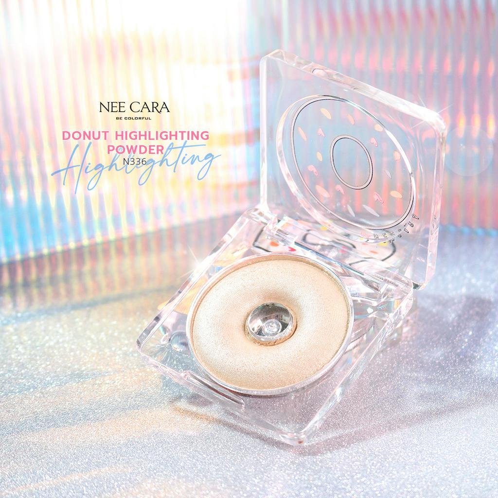 นีคาร่า N336 ไฮไลท์พาวเดอร์ ของแท้ 100% BE COLORFUL DONUT HIGHLIGHTING ...