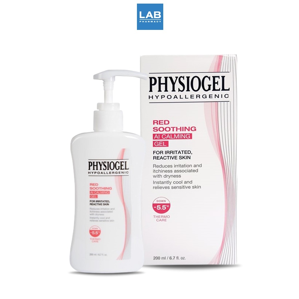 Physiogel Red Soothing AI Calming Gel 200 ml - ฟิสิโอเจล เรด ชูตติ้ง เอไอ คาล์มมิ่ง เจล 1 ขวด ...