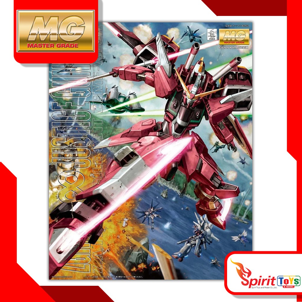 พร้อมส่ง MG 1/100 ZGMF-X19A Infinite Justice Gundam [630414] | Shopee ...