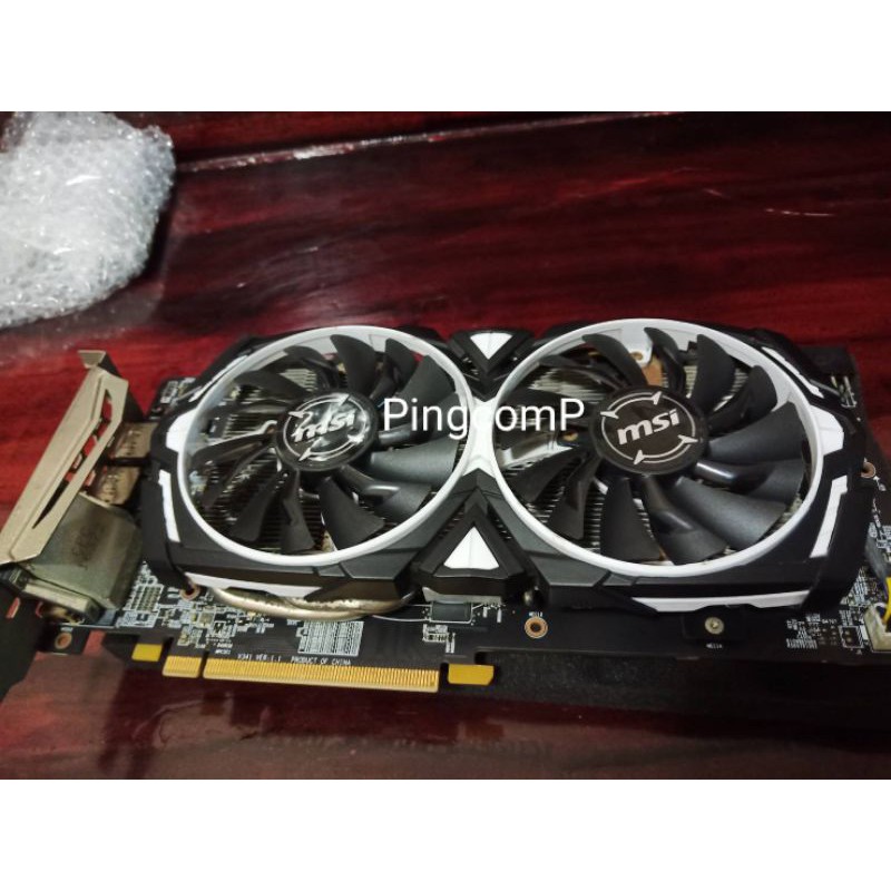 VGA CARD MSI RX480 ARMOR 4GB. | Shopee Thailand