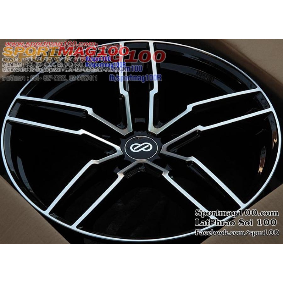 ล้อแม็กซ์ใหม่แท้ #ENKEI SS05(wsq32) ดำหน้าเงา ขอบ 20 นิ้ว 5รู114 ...