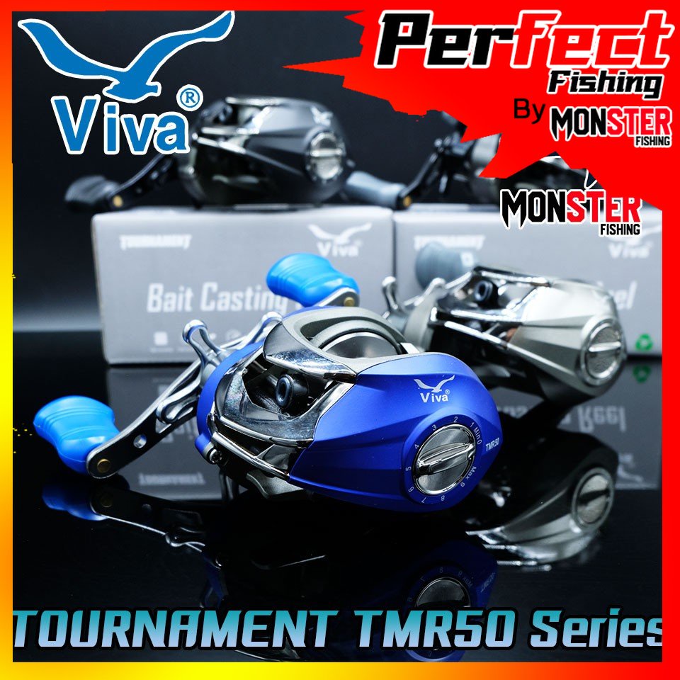 รอกตกปลา รอกหยดน้ำวีว่า VIVA TOURNAMENT TMR50 (หมุนขวา) | Shopee Thailand