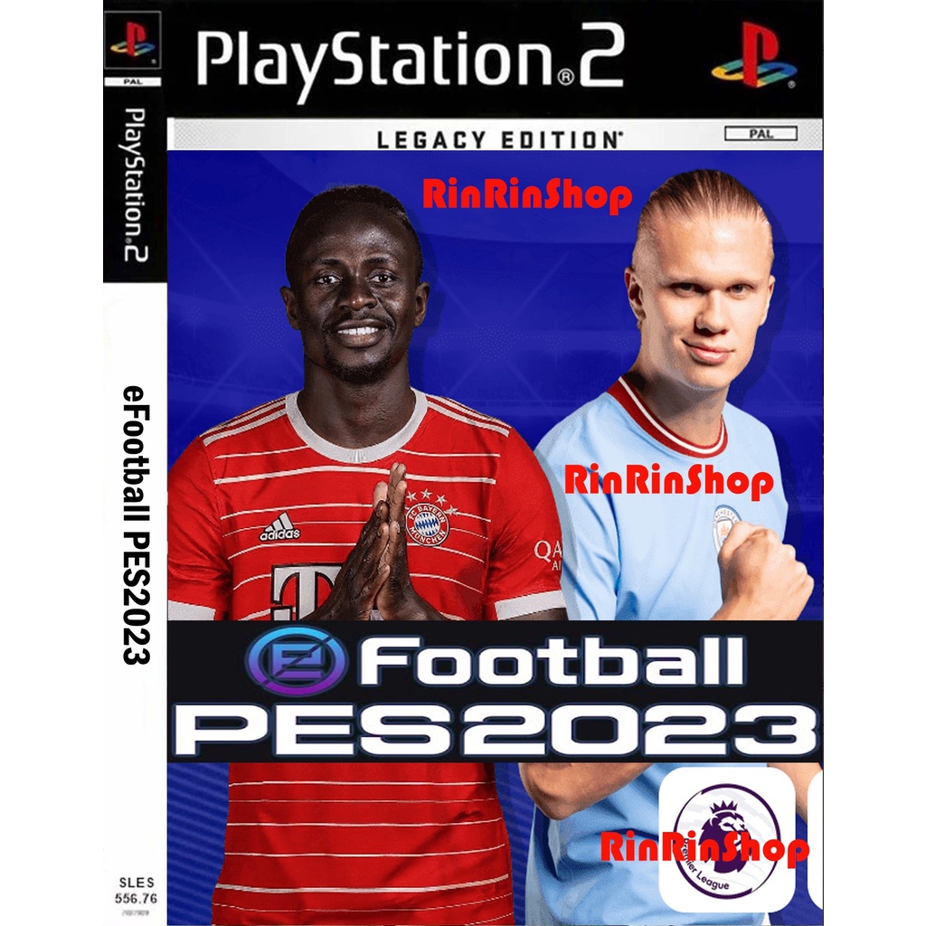 แผ่นเกมส์ Efootball Pes 2023 ภาษาอังกฤษ Jrplay Ps2 Playstation 2