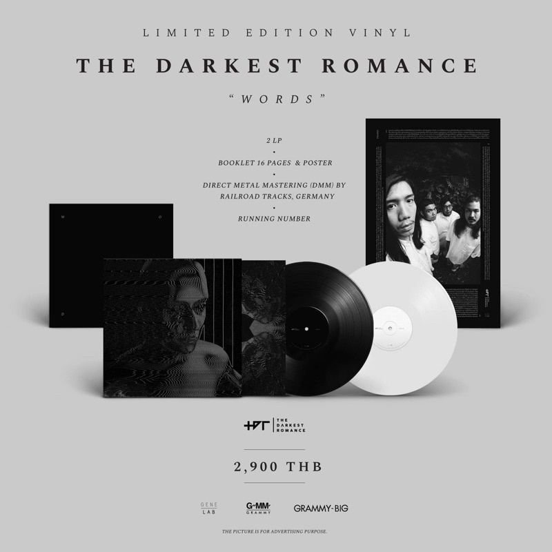 แผ่นเสียง (Vinyl) The Darkest Romance : WORDS [Official GMM Music Store ...