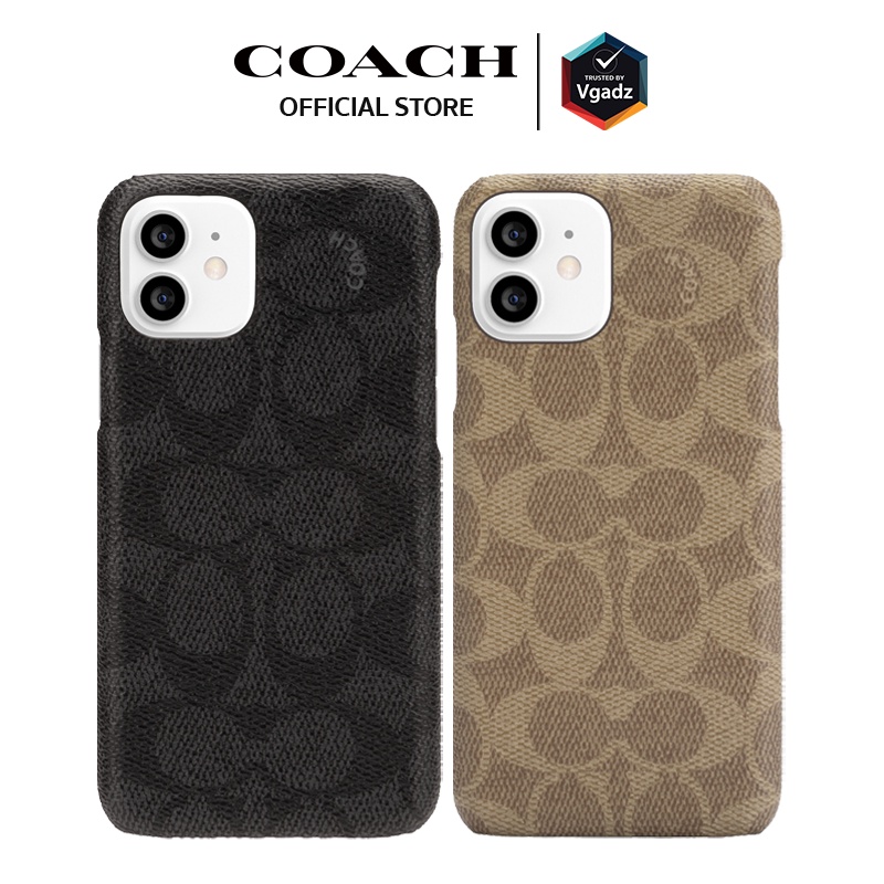 Coach - เคสสำหรับ iPhone 12 mini / 12 / 12 Pro / 12 Pro Max รุ่น Slim ...