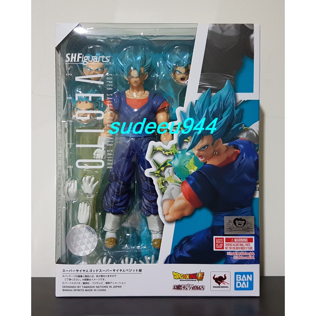 S.H.Figuarts SHF Super Saiyan God Super Saiyan Vegito Super (Dragon Ball Super) | Shopee Thailand