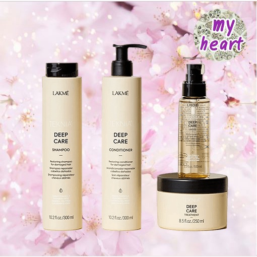 Lakme Teknia Deep Care Shampoo/Conditioner/Treatment/Drops 300/250/100 ... Lakme Teknia Deep Care Shampoo/Conditioner/Treatment/Drops 300/250/100 ...