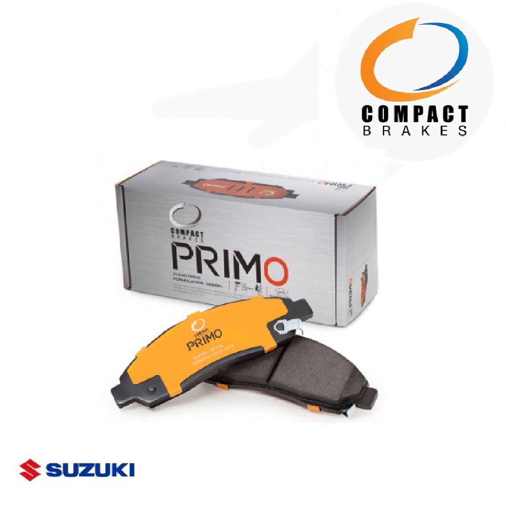 COMPACT PRIMO ผ้าเบรคหน้า-หลัง ก้ามเบรค Suzuki Swift Ertiga Ciaz ซูซุกิ ...