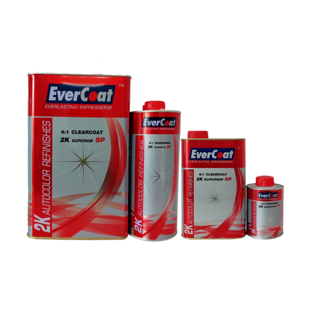 แลคเกอร์ Evercoat Clearcoat 2K Superior SP (CC-100E) 4:1 เงาวับ ฉ่ำลึก ...