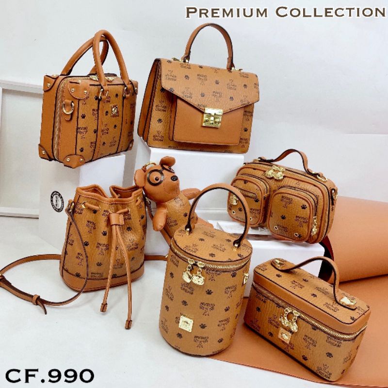 CREAM BEAR ครีมแบร์ กระเป๋าแบรนด์แท้ รุ่น C1184 Premium collection ...