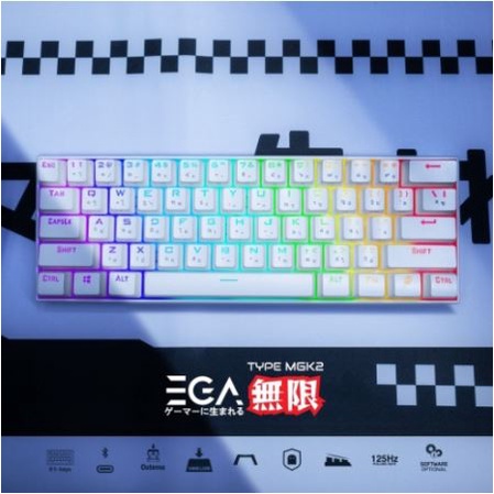 EGA TYPE MGK2 Mechanical (เปลี่ยนSwitchได้รองรับทุกSwitch) คีย์บอร์ดเกม ...