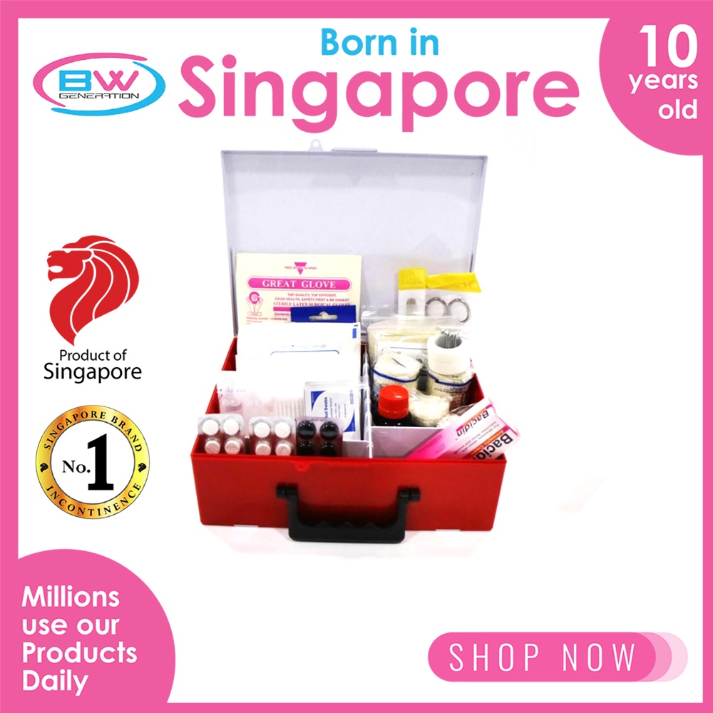 First Aid Box Complete Medium FAB-CM | Shopee Thailand