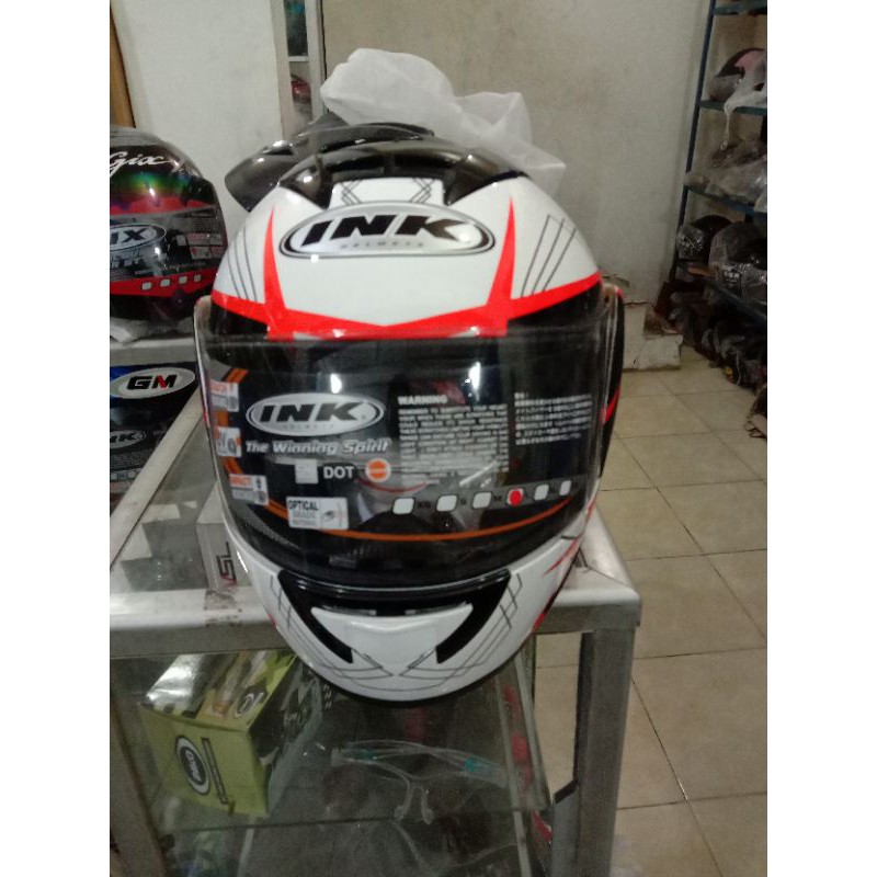 หมวกกันน็อคหมึกแบบเต็มใบหน้า CL MAX 100% ของแท้ INK | Shopee Thailand