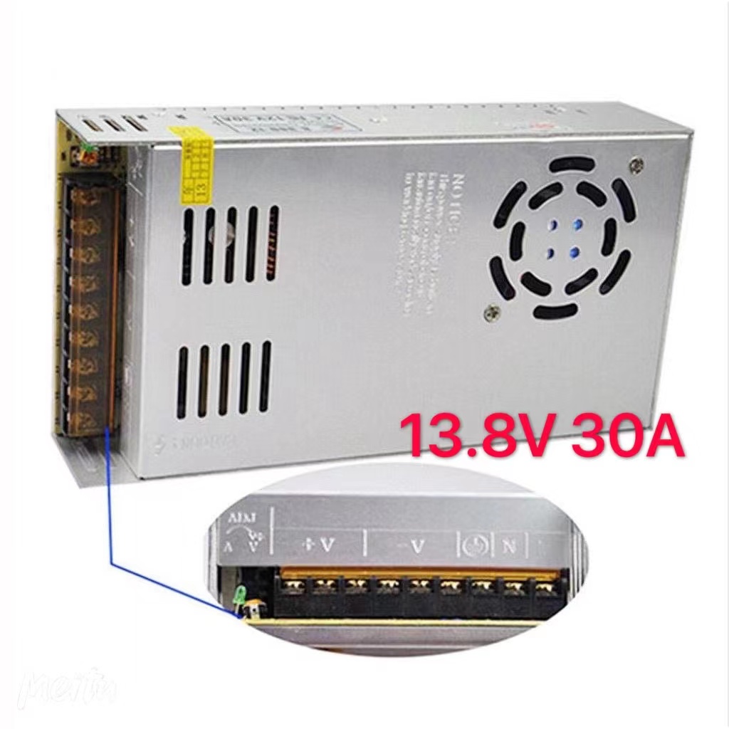 Electric สวิทชิ่ง เพาวเวอร์ ซัพพลาย Switching Power Supply 13.8V 30A 414W | Shopee Thailand
