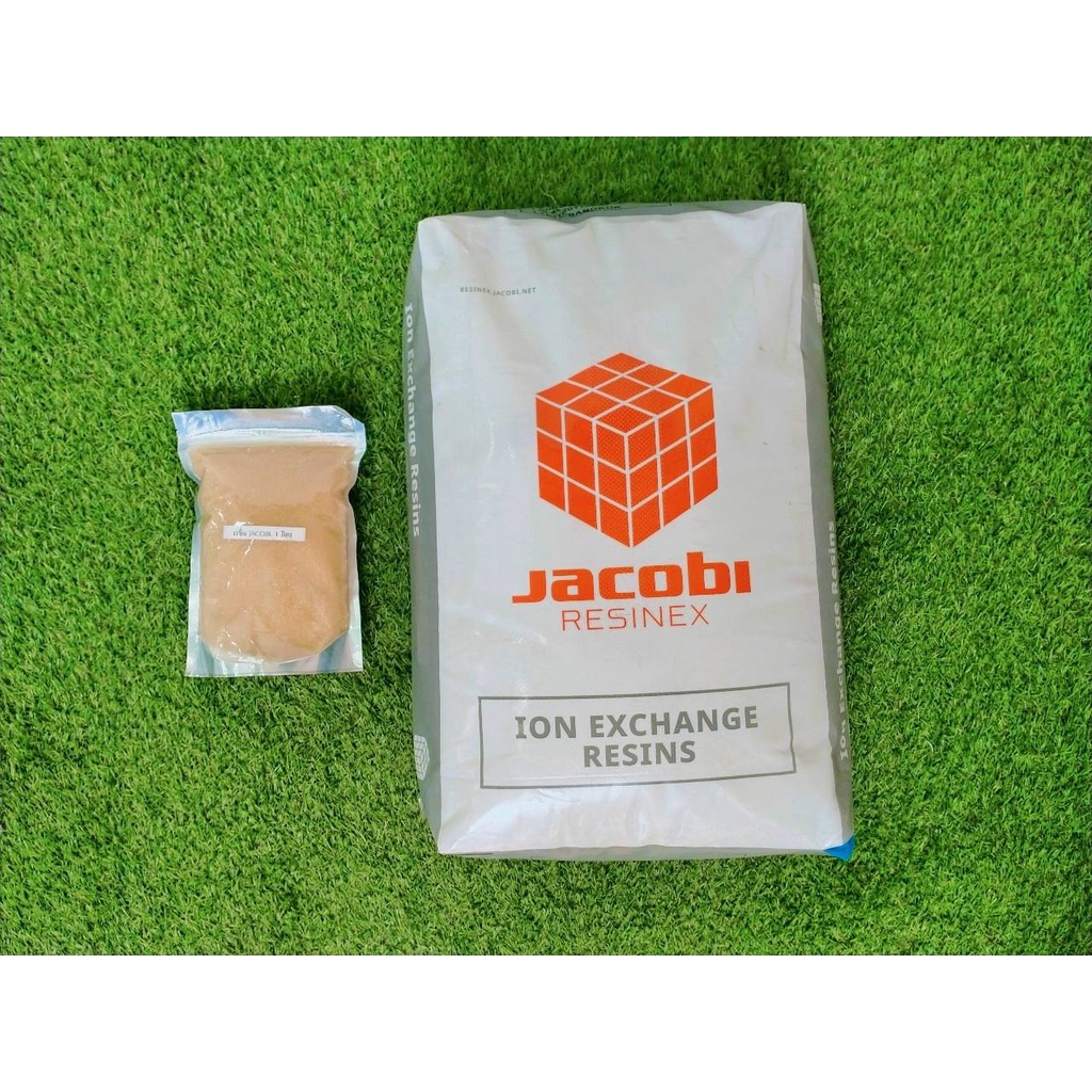 ยกกระสอบ 25 ลิตร สารกรองน้ำ เรซิ่น จาโคบี้ Resin Jacobi เกรดดี พรีเมี่ ...