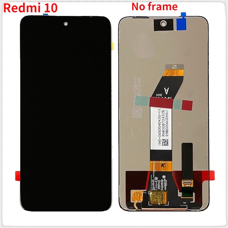 จอแสดงผล LCD พร้อมกรอบหน้าจอสัมผัส สําหรับ Xiaomi Redmi 10 21061119Ag ...