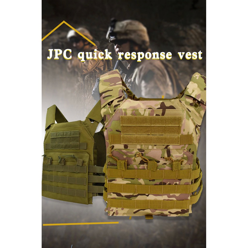 เสื้อเกราะ เสื้อกั๊ก เสื้อกั๊กยุทธวิธี Ruin Hawk, JPC Molle Plate | Shopee Thailand