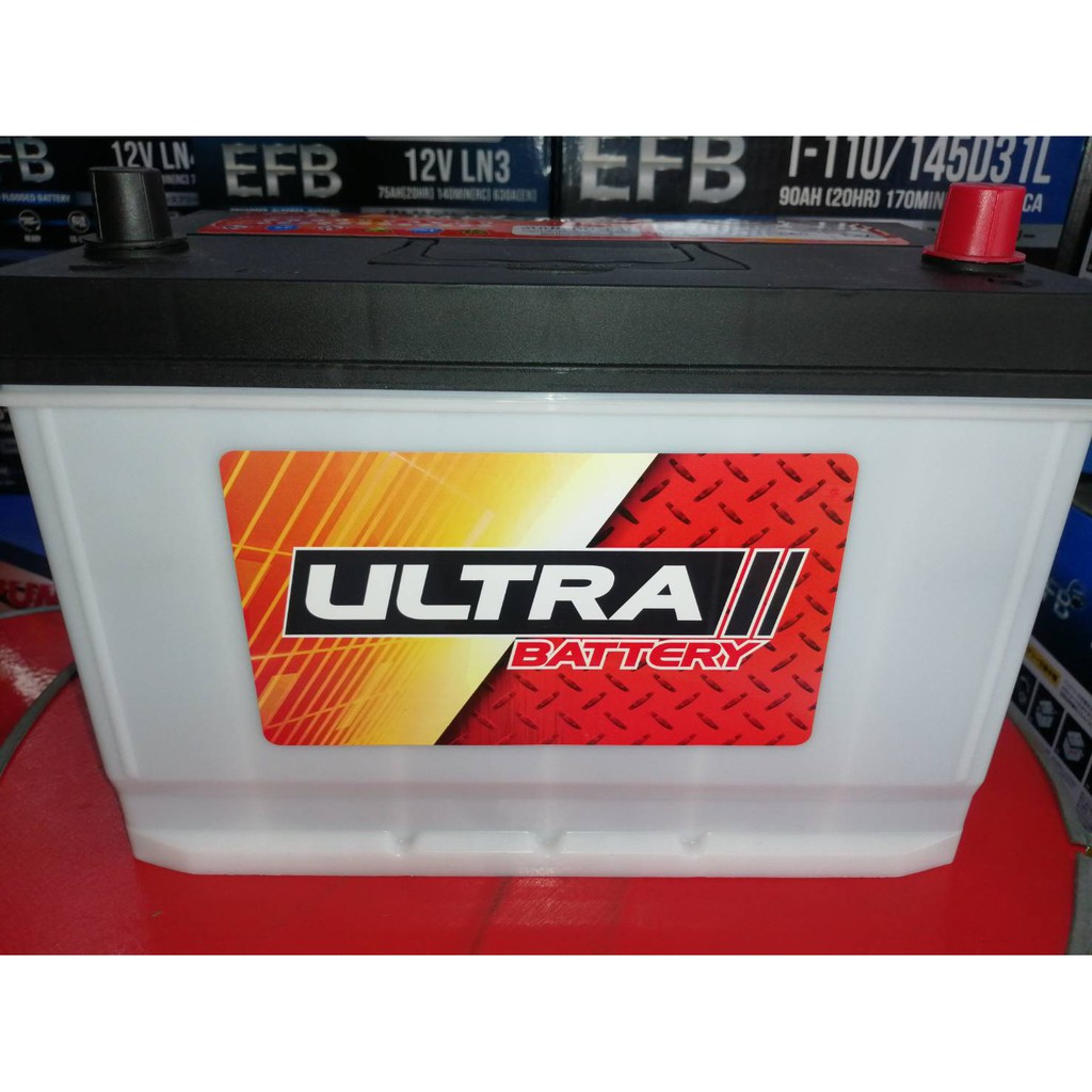 BATTERY SMF ULTRA MF 190 L 90 Amp. ( แบตเตอรี่กึ่งแห้งกึ่งน้ำ ...